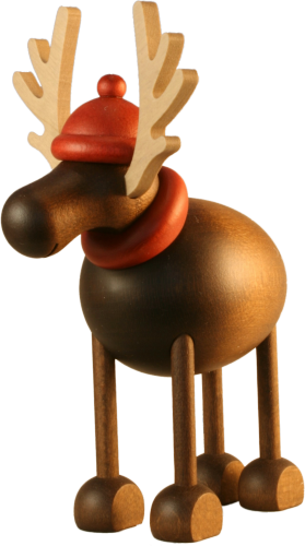 Rentier Rudolf stehend – erzgebirge.ch